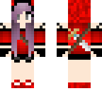 edited ninja girl | Minecraft Skin