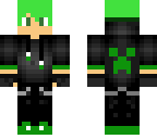 Green Gamer Boy | Minecraft Skin