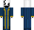 Outertale Gaster | Minecraft Skin