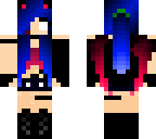 Infected Girl | Minecraft Skin