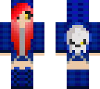 Undertale Sans Girl | Minecraft Skin