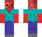 Red Zombie | Minecraft Skin