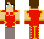 updated red lantern | Minecraft Skin