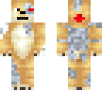 bionic dog | Minecraft Skin