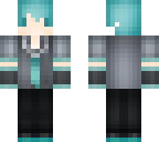 Chibi Hatsune Mikuo | Minecraft Skin