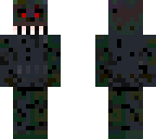 Drawkill Nightmare Springtrap 3 Pixel Arms | Minecraft Skin