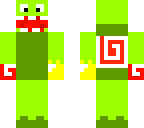 cut the rope om nom | Minecraft Skins