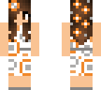 Me as BB8 flowers | Minecraft Skin