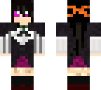 Akeno Himejima Color Corrected | Minecraft Skin