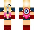 Captain girl | Minecraft Skin