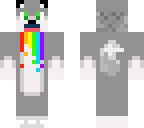 Donkey Puking Rainbows | Minecraft Skin