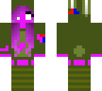 edit 3 from springtrap girl | Minecraft Skin