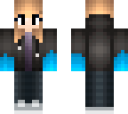 Me with Blue Fire Hands | Minecraft Skin