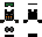 albino soldier | Minecraft Skin