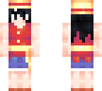 female luffy | Minecraft Skins