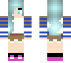 Colorful Katelyn from Aphmau | Minecraft Skin