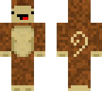 Updated Derpy Monkey | Minecraft Skin
