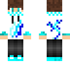 blue fire | Minecraft Skins