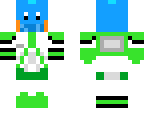 Captain Mudkip | Minecraft Skin