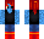 undyne | Minecraft Skin