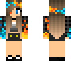 Elemental Girl | Minecraft Skin