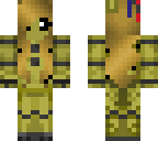 Springtrap girl | Minecraft Skin