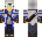 Blue Assassin Boy | Minecraft Skin