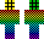 Rubiks Cubehead | Minecraft Skin