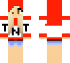 Girl ExplodingTNT | Minecraft Skin