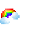 Rainbow Pixel Art | Minecraft Skin