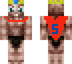 Koning malino superheld | Minecraft Skin