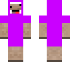 Purple Derpy Sheep | Minecraft Skin
