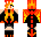 fire dragon | Minecraft Skin