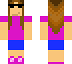 mlg girl | Minecraft Skin
