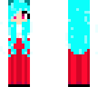 Shrine maiden - Saya | Minecraft Skin