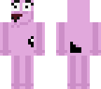 courage the cowardly dog | Minecraft Skins
