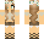 Pretty Boho Girl | Minecraft Skin
