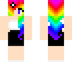 Fifty Shades of Rainbow | Minecraft Skin