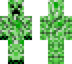 Normal Creeper WITH ARMS | Minecraft Skin