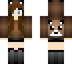 Bear Girl | Minecraft Skin