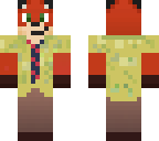 Nick Wilde - Zootopia | Minecraft Skin