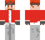 Pokemon trainer red | Minecraft Skin