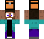 Shocked Steve carrying chest V2 | Minecraft Skin