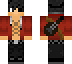 eren with eyepatch | Minecraft Skin