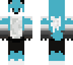 Blue Fox | Minecraft Skin