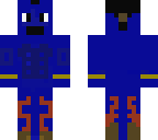 buff cookie monster | Minecraft Skin