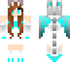 Cute water Dragon | Minecraft Skin