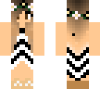 Edit of cute beach girl | Minecraft Skin