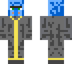 Blue Villager | Minecraft Skin