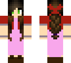 Aeris or Aerith Gainsborough | Minecraft Skin
